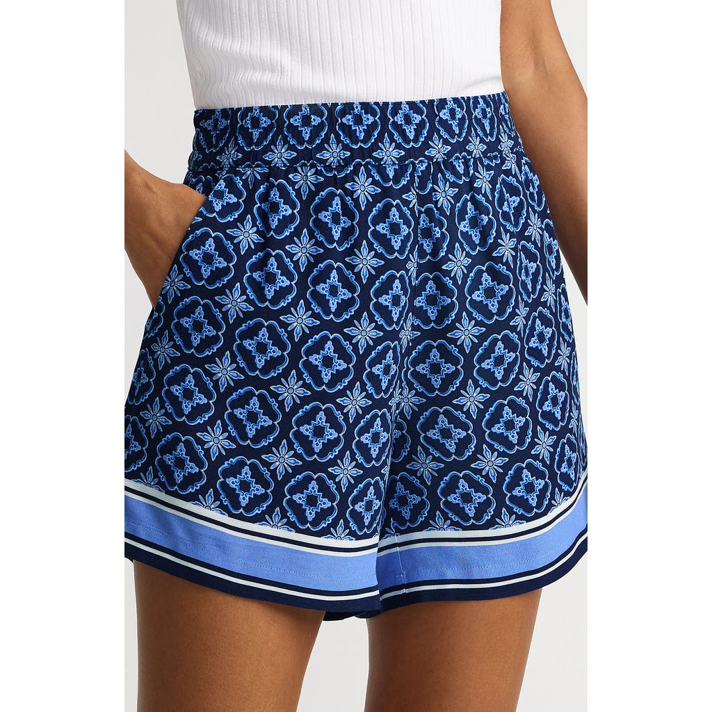 LANDS' END Lands' End High Rise 5" Pull-On Shorts